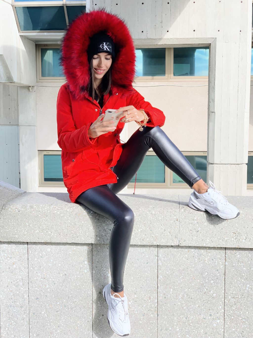 Parka Rachel/ red | Erika Fashion