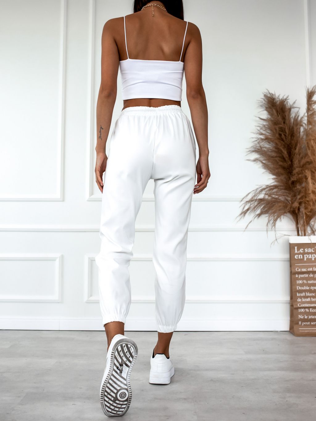 Bílé kalhoty LAST | Erika Fashion